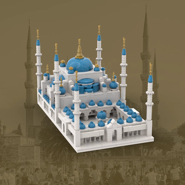 The Blue Mosque - Islamic Building Blocks Set the Sultan Ahmed Mosque ...